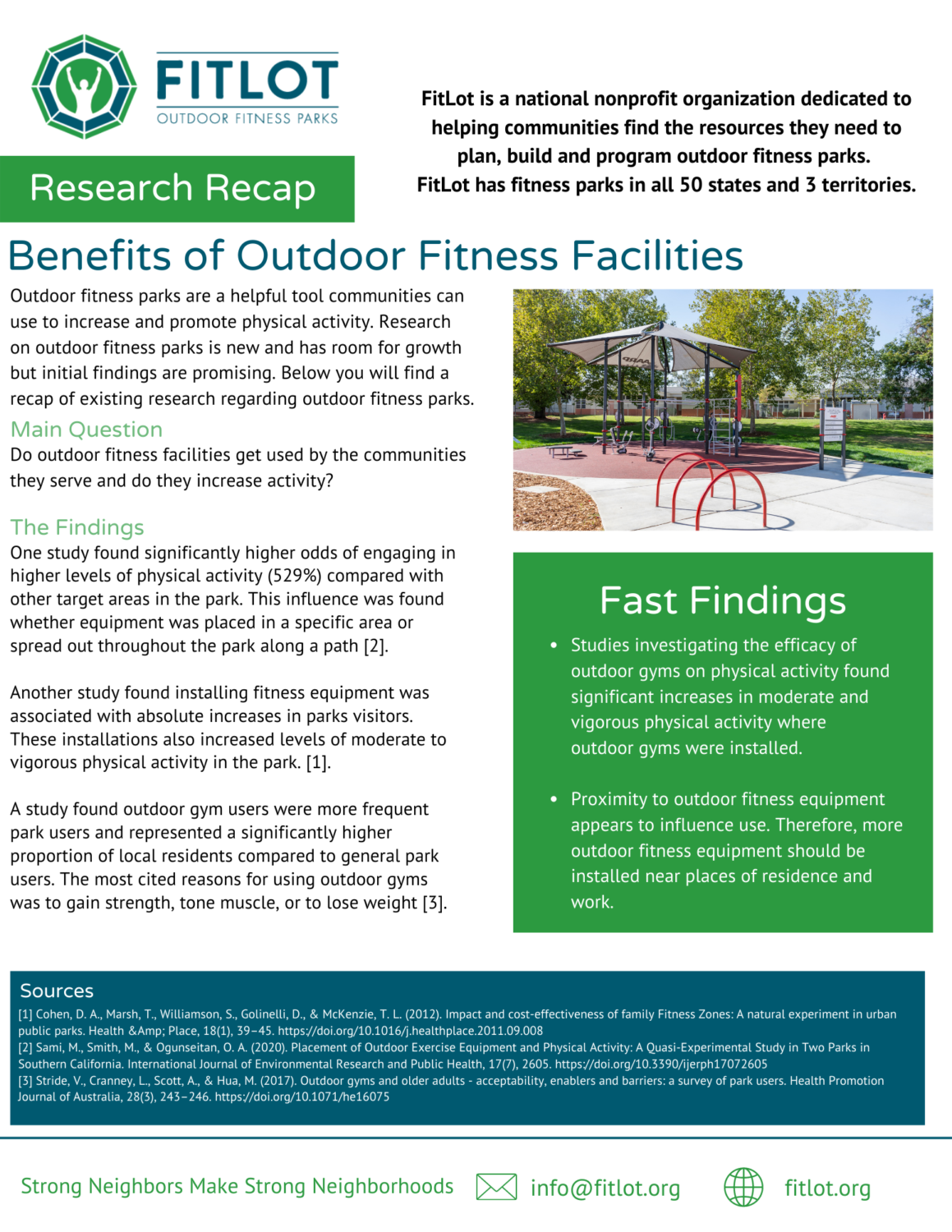 Resources – FitLot Outdoor Fitness Parks